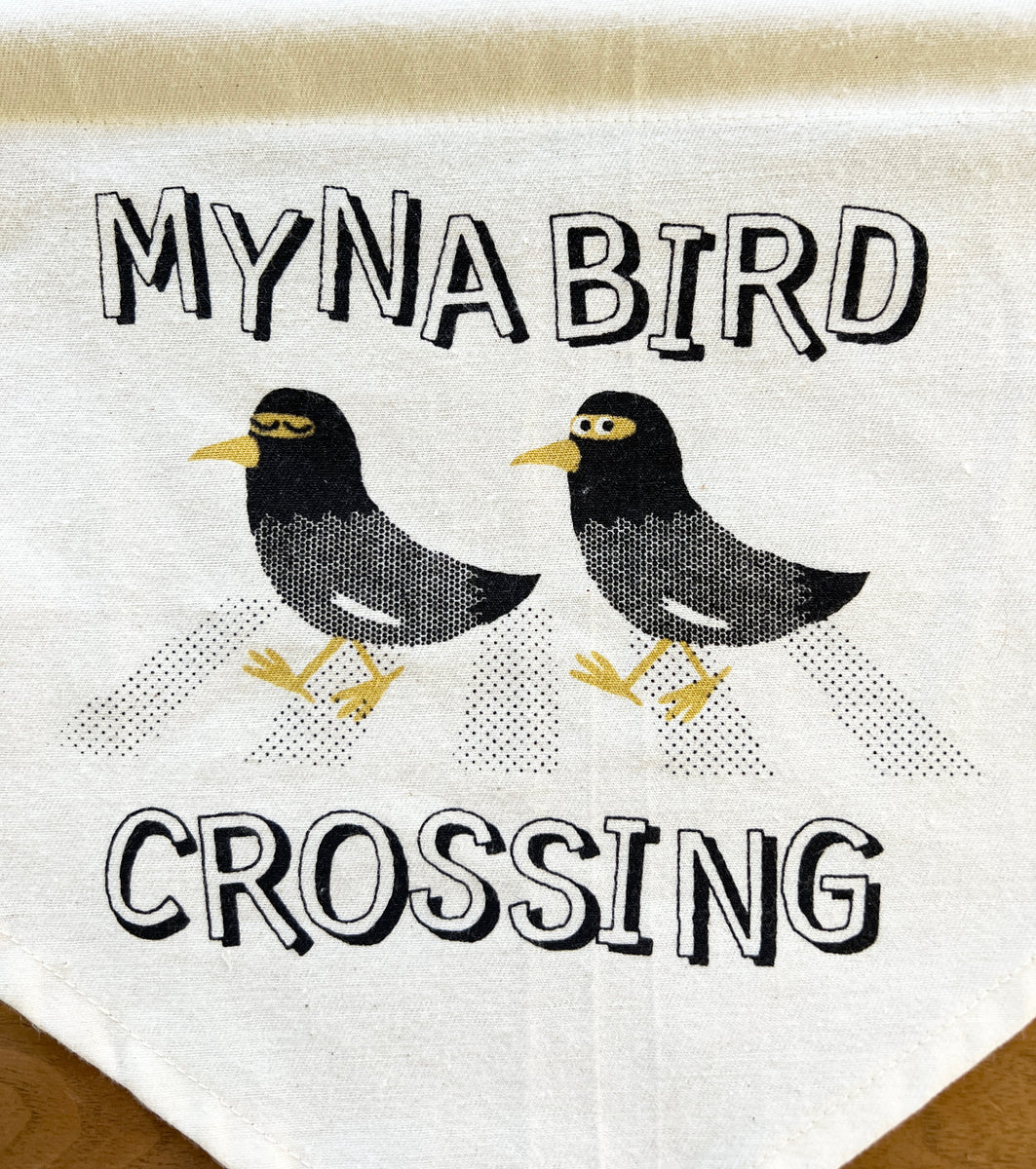 MYNA BIRD BANNER – WIMINI HAWAII